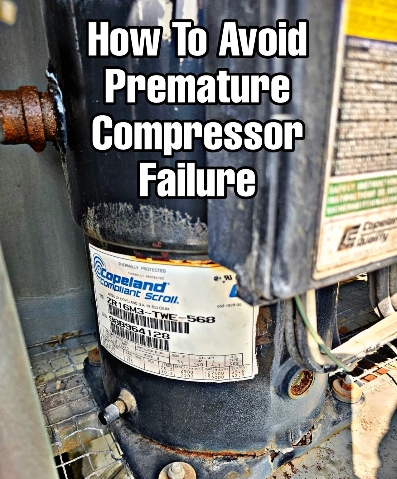 How To Avoid Premature Compressor Failure | HVAC Know It All