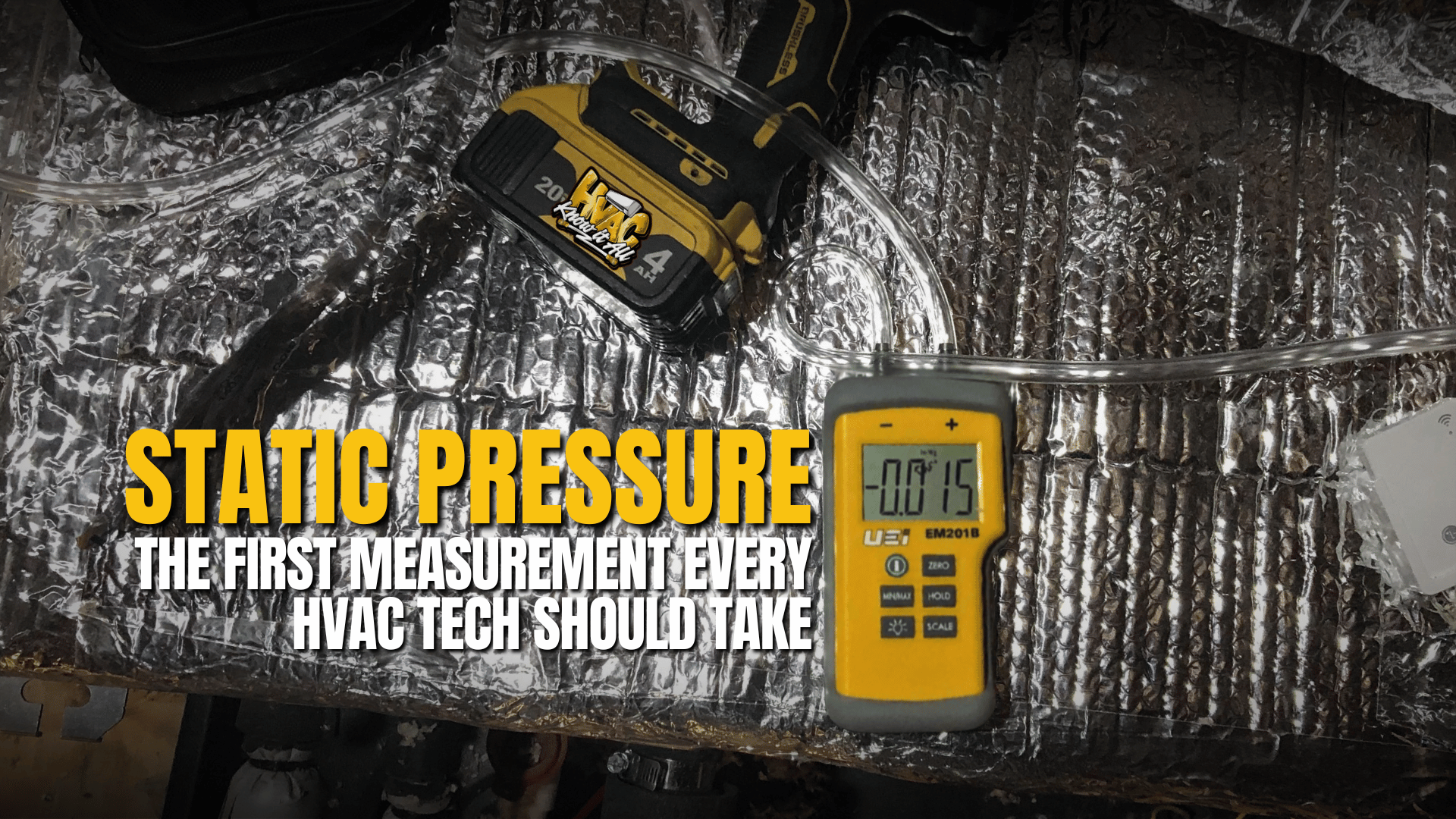 Static Pressure Testing: The One Measurement That Reveals Everything ...